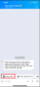 Điều kiện đăng ký Zalo Video Creator là gì? Cách tạo kênh Zalo Video